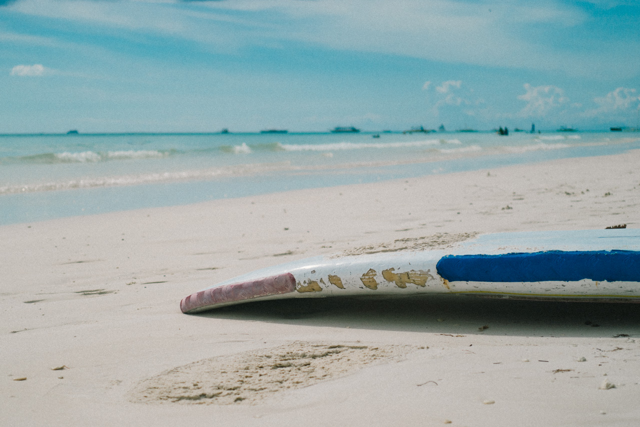 Boracay: Boracay Island ~ White beach and sunset｜ボラカイ：ボラカイ島〜ホワイトビーチと ...
